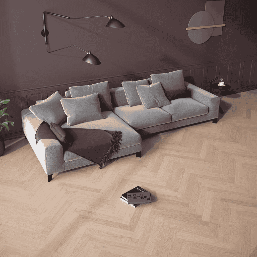 Herringbone Engineered Wood Flooring | Solid & Engineered Herringbone Floor